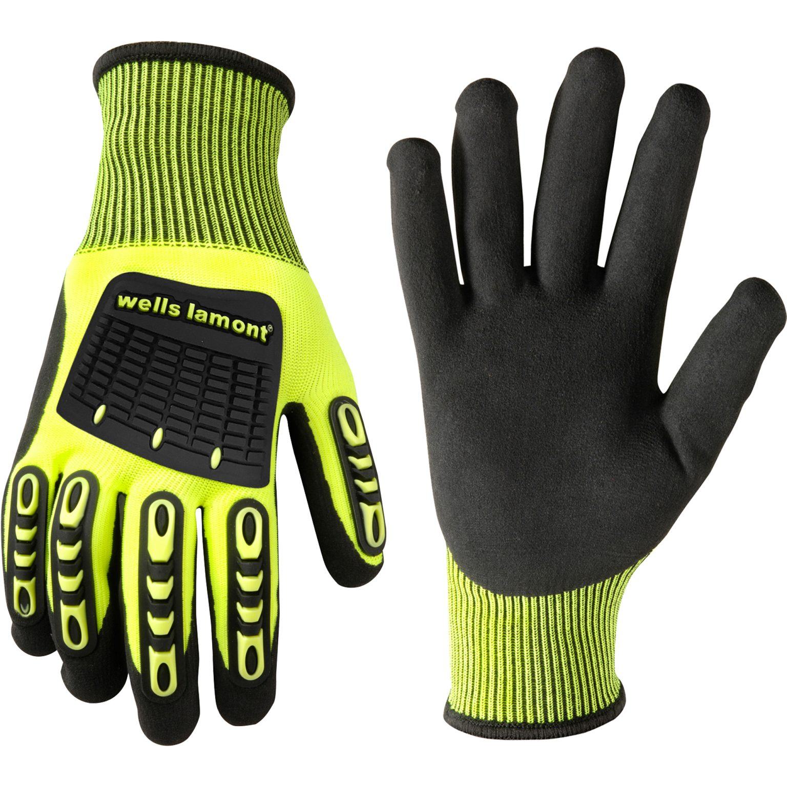Men's Nitrile Coated Impact Protection Gloves | Wells Lamont